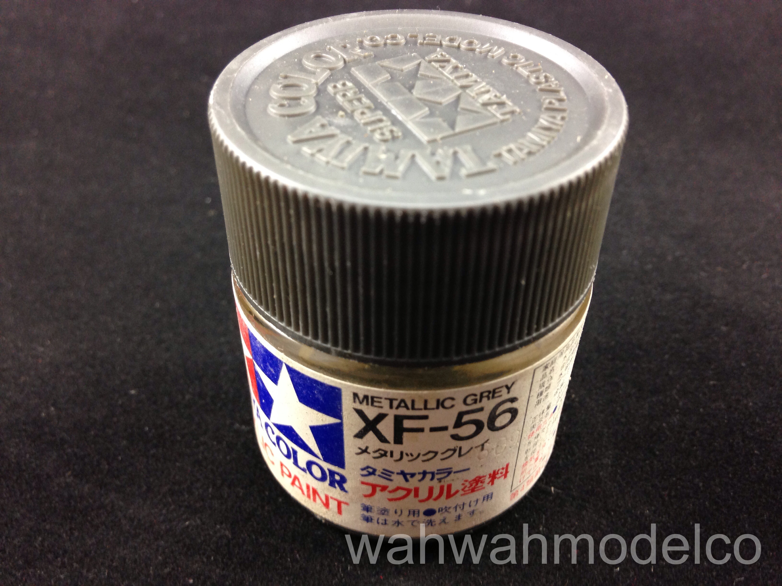 Tamiya 81356 Acrylic XF-56 Metallic Gray - 23ml Bottle - WAH WAH MODEL SHOP