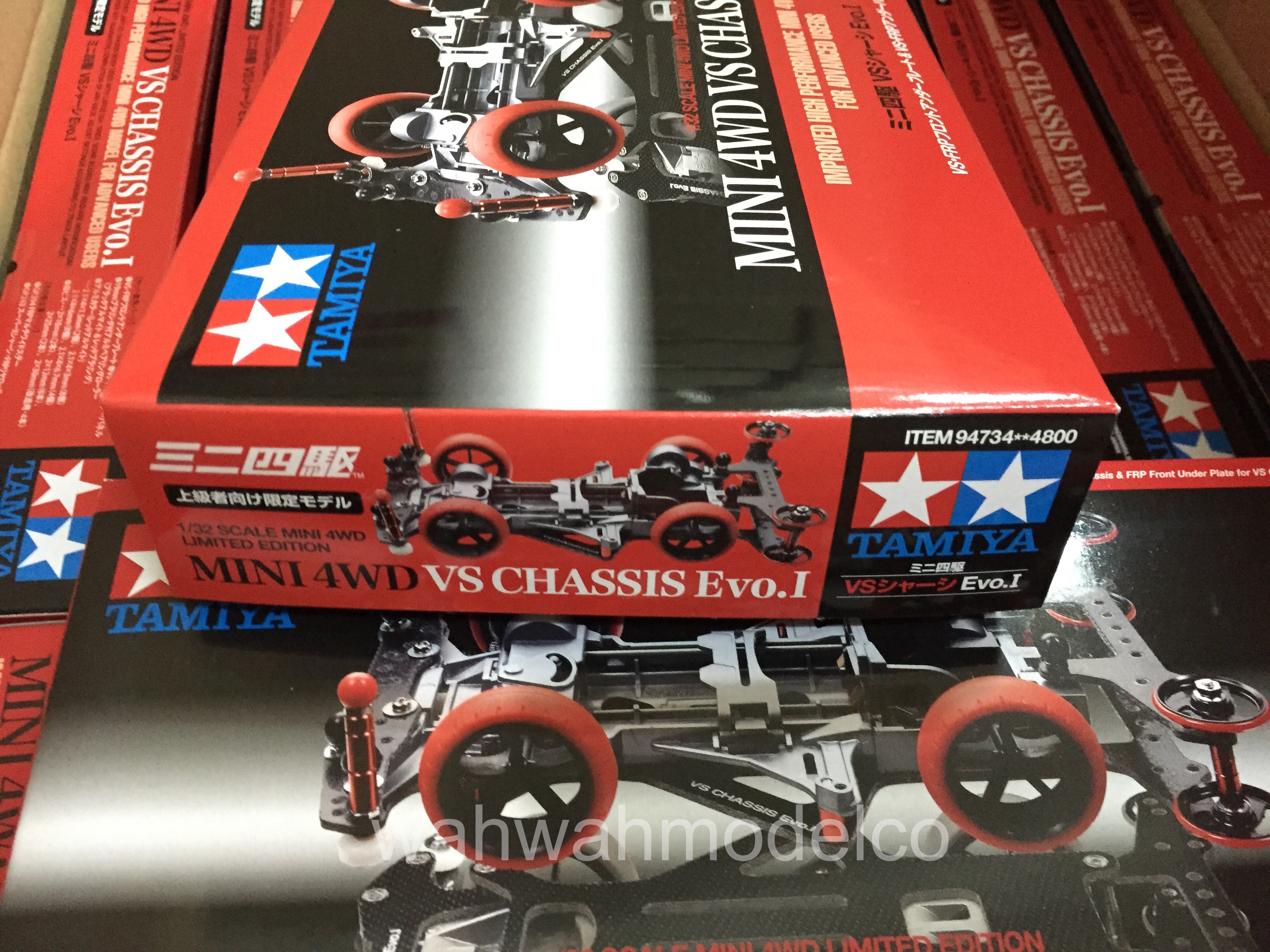 Toys TAMIYA 94734 JR Mini 4WD VS Chassis Evo.1 Limited Edition 1/32 ...