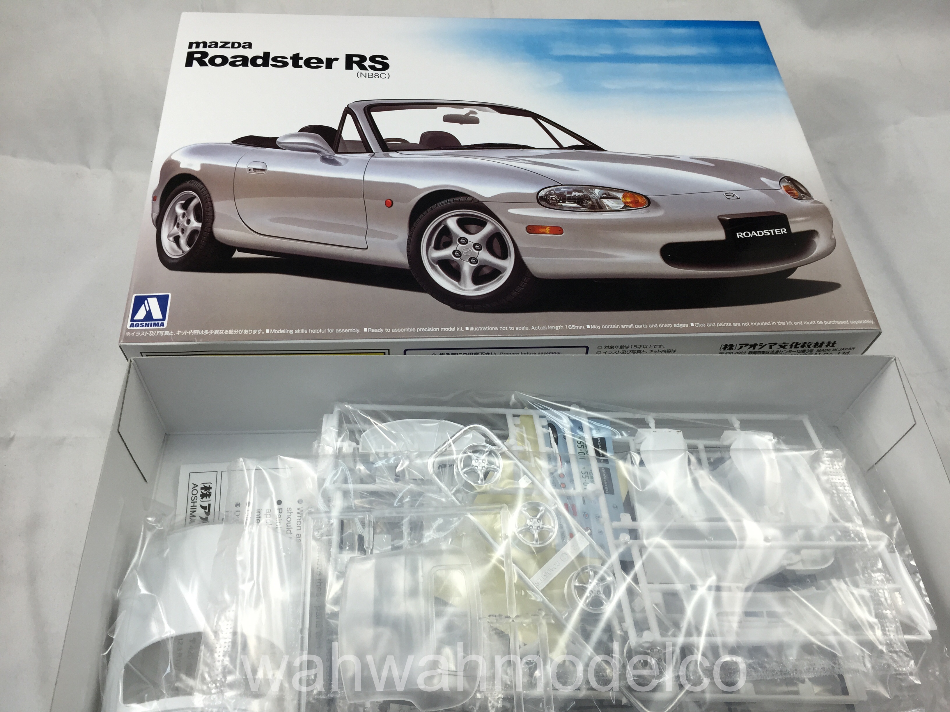 Aoshima 02254 1/24 The Best Car GT #45 Mazda Roadster RS - WAH WAH ...