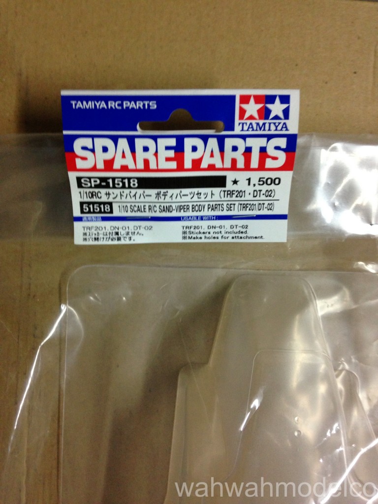 Tamiya 51518 - 1/10 RC Sand-Viper Body Set