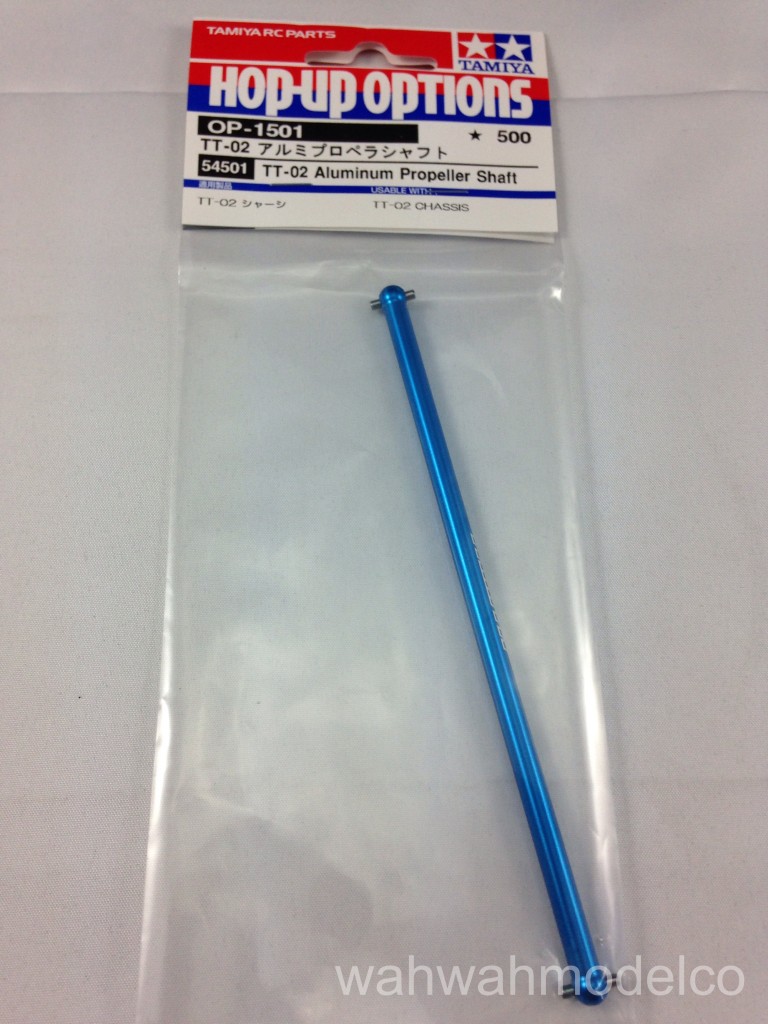 Tamiya 54501 TT02 Aluminum Propeller Shaft TT-02 OP.1501 - WAH WAH ...