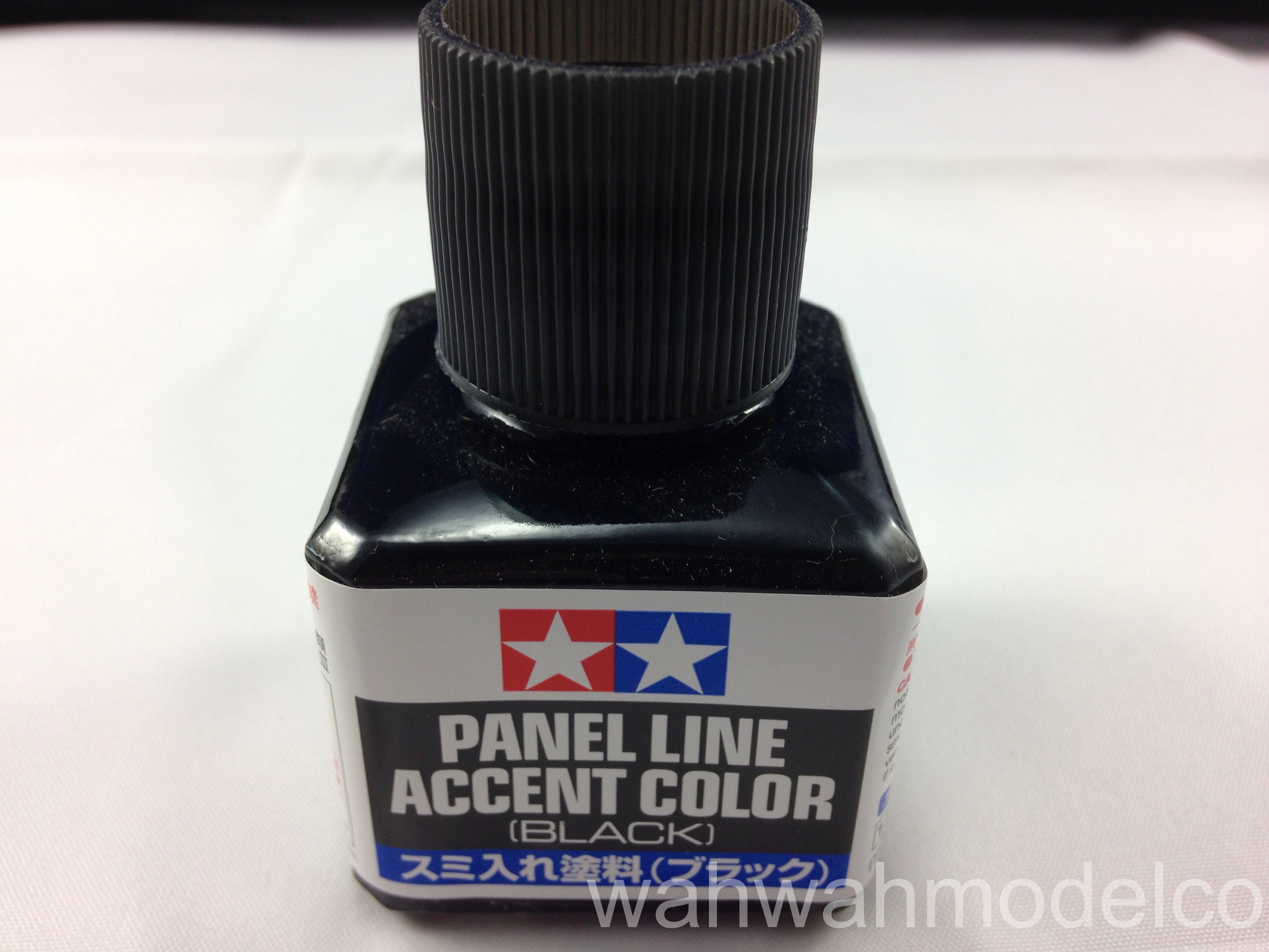 Tamiya 87131 Panel Line Accent Color - Black - WAH WAH MODEL SHOP