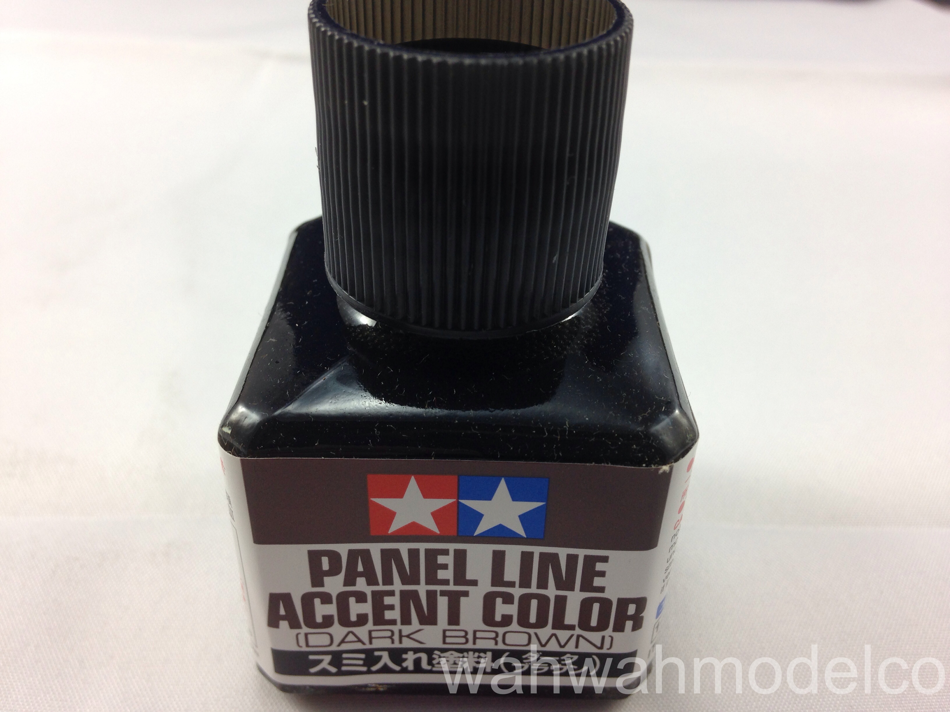 Tamiya 87140 Panel Line Accent Color Dark Brown 40ml - WAH WAH MODEL SHOP
