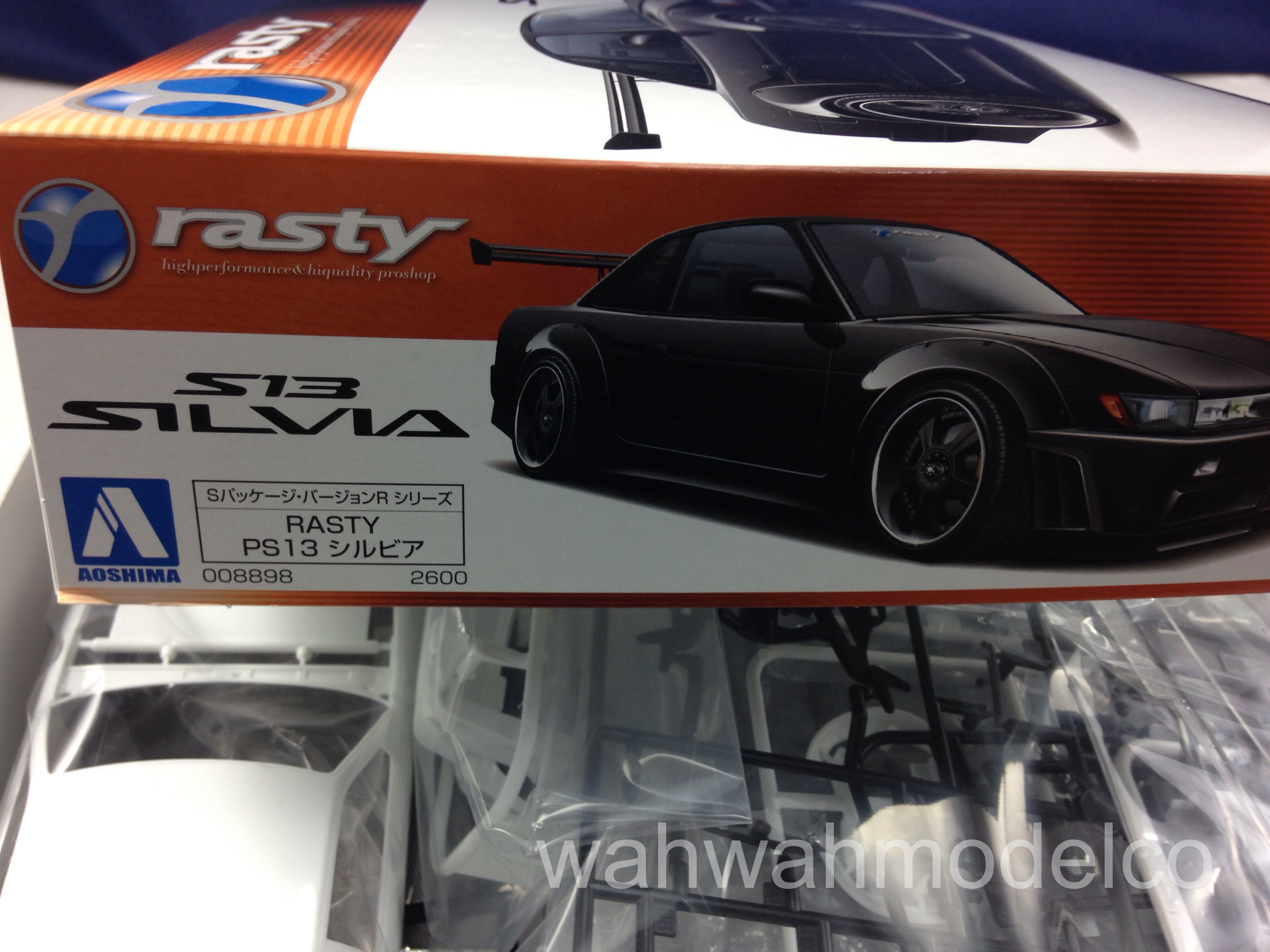 aoshima-08898-124-nissan-rasty-s13-silvia-rare