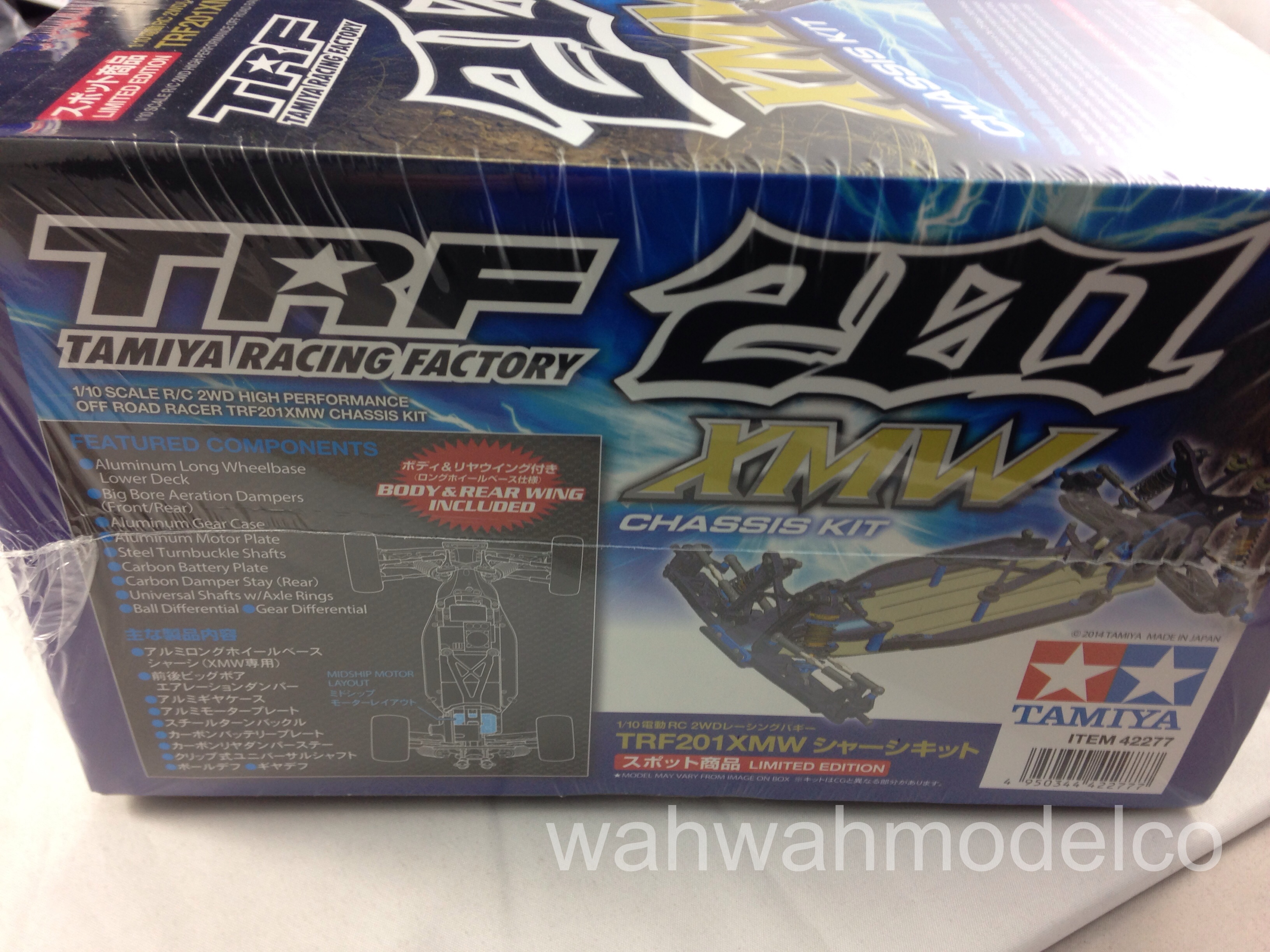 Tamiya 42277 1/10 TRF201XM Chassis Kit - WAH WAH MODEL SHOP