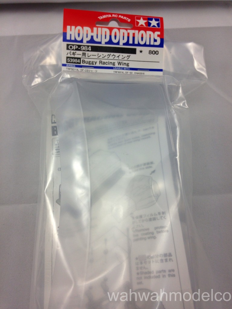 Tamiya 53984 RC Buggy Racing Wing - DF03