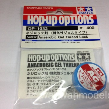 Tamiya 54032 Anaerobic Gel Thread Lock - WAH WAH MODEL SHOP