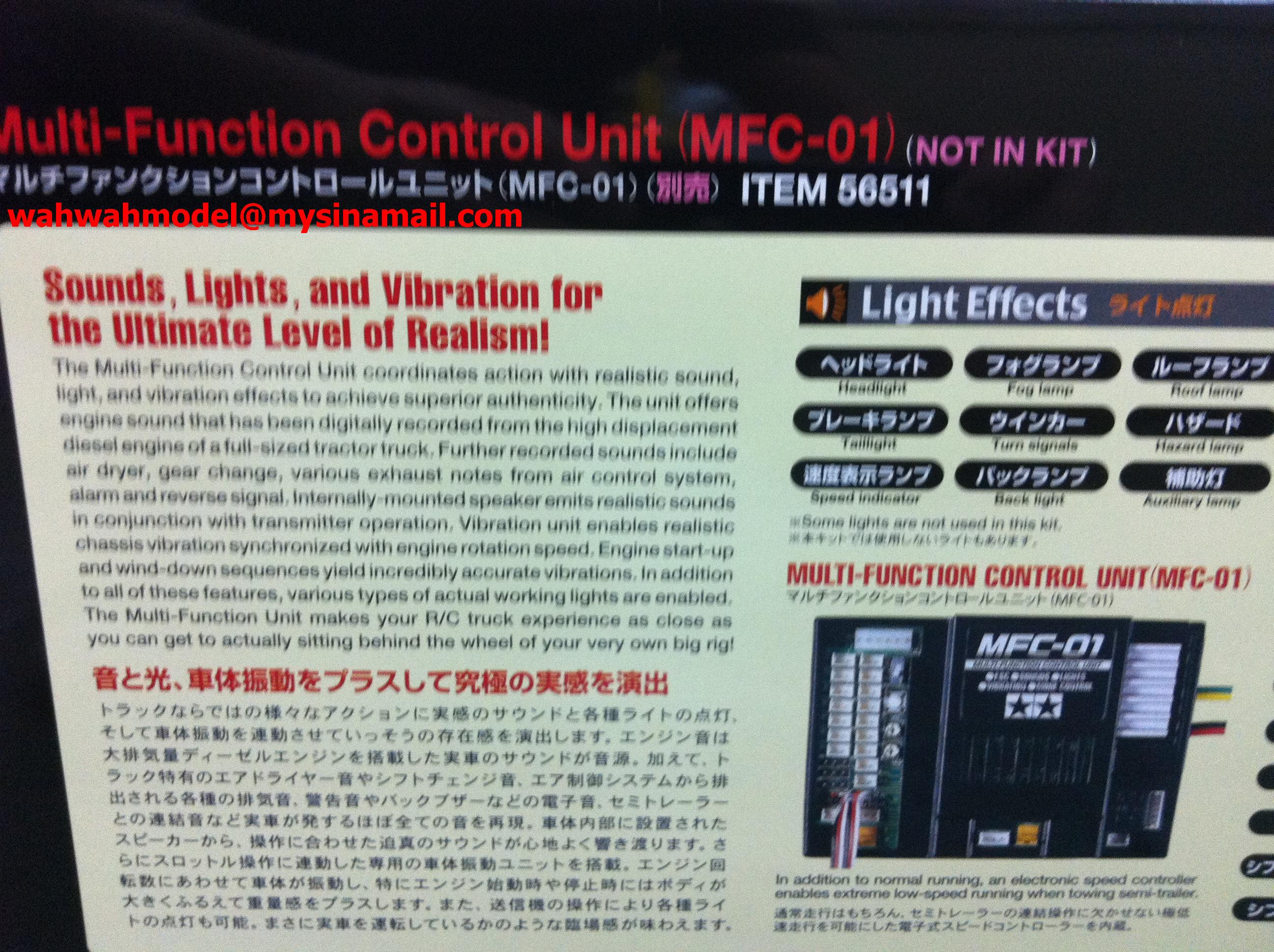 Tamiya 56327 1/14 RC Scania R620 Highline - Blue Edition