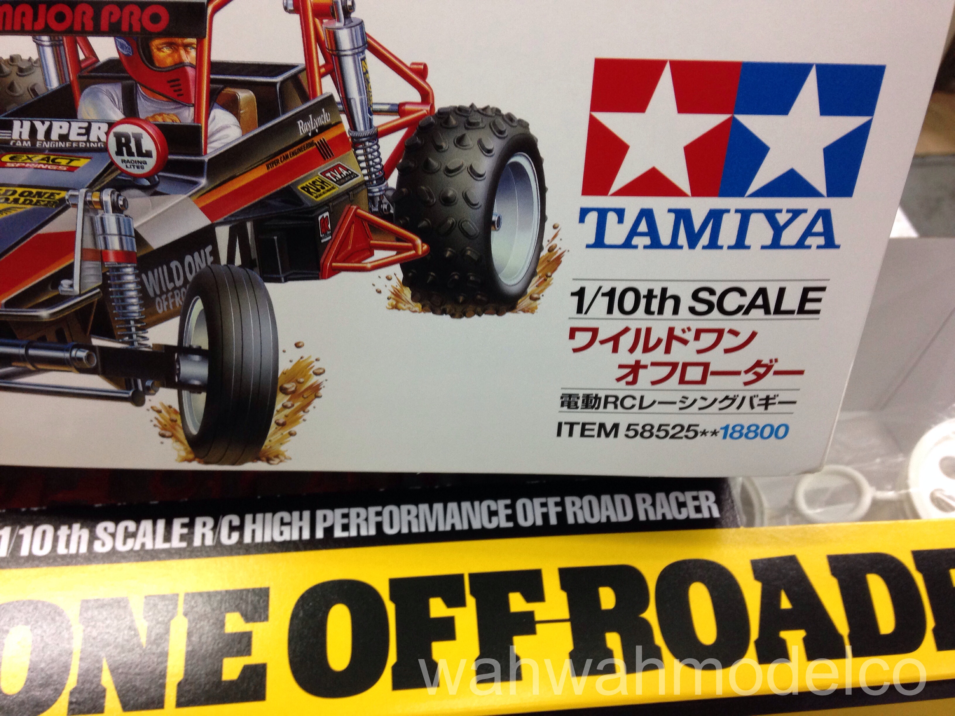 Tamiya 58525 1/10 Wild One Off-Roader w/Esc - WAH WAH MODEL SHOP