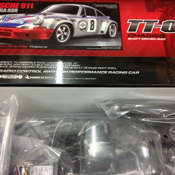 Tamiya 58571 1/10 RC TT02 Chassis Martini Racing Porsche 911 (WITH/ESC)