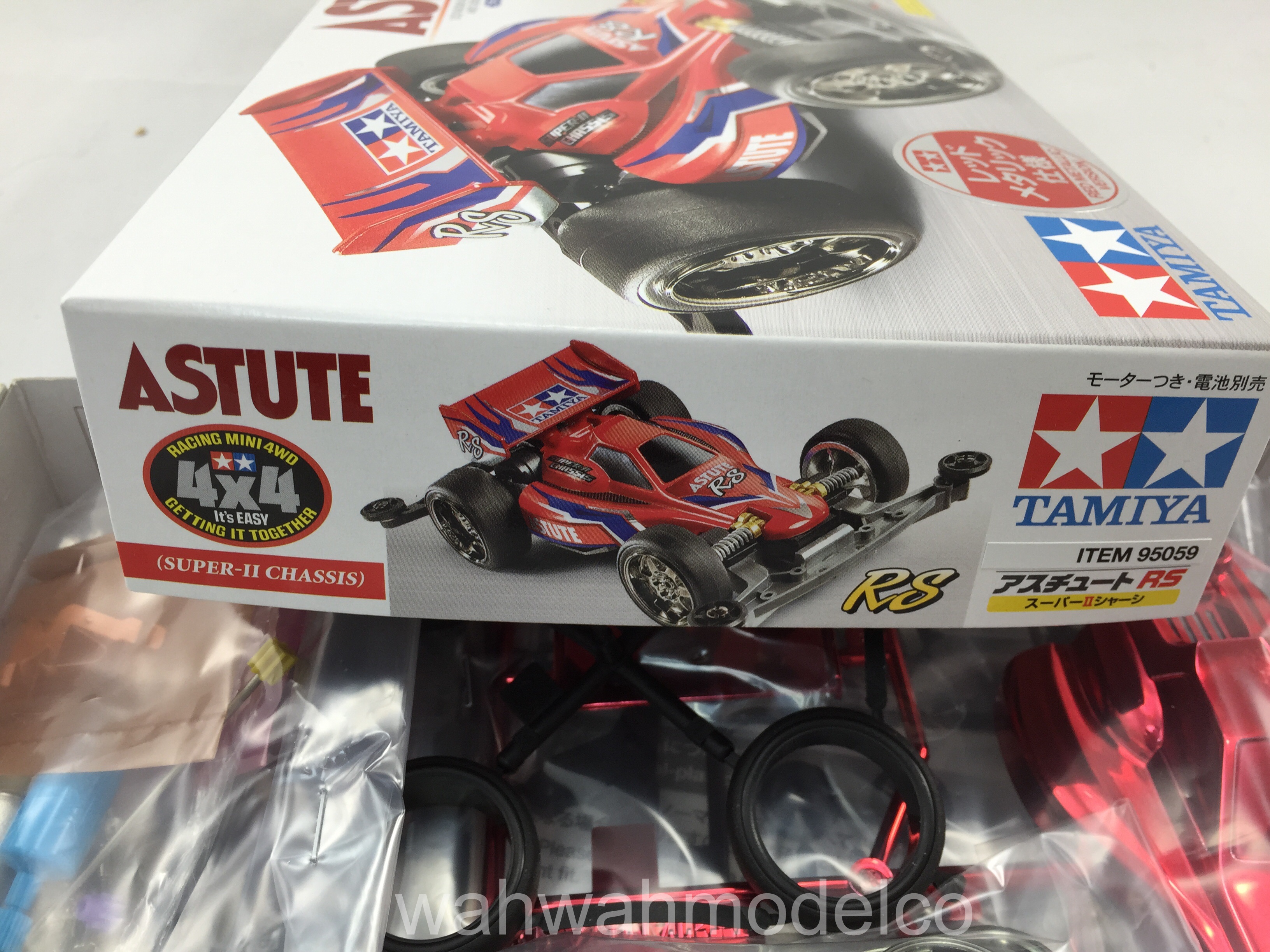 Tamiya 95059 1/32 Mini 4WD JR Astute RS - Super II Chassis Kit