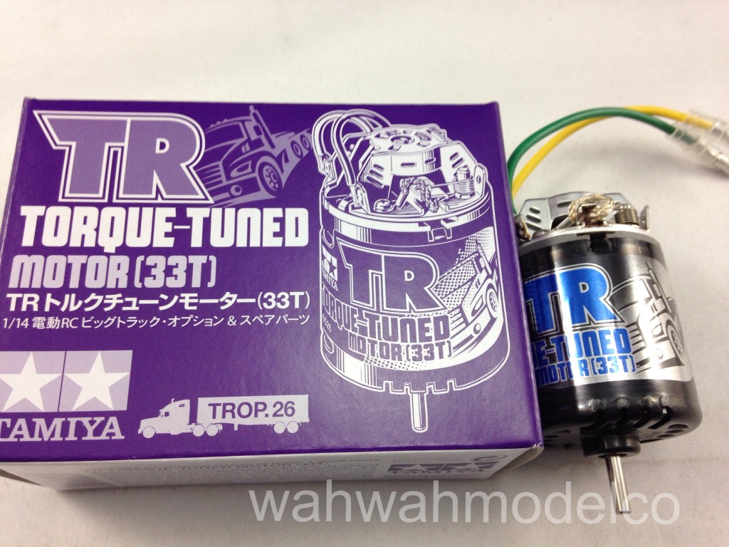 Tamiya 56526 RC Motor 33T Brushed 540 - TR Torque-Tuned - WAH WAH MODEL ...
