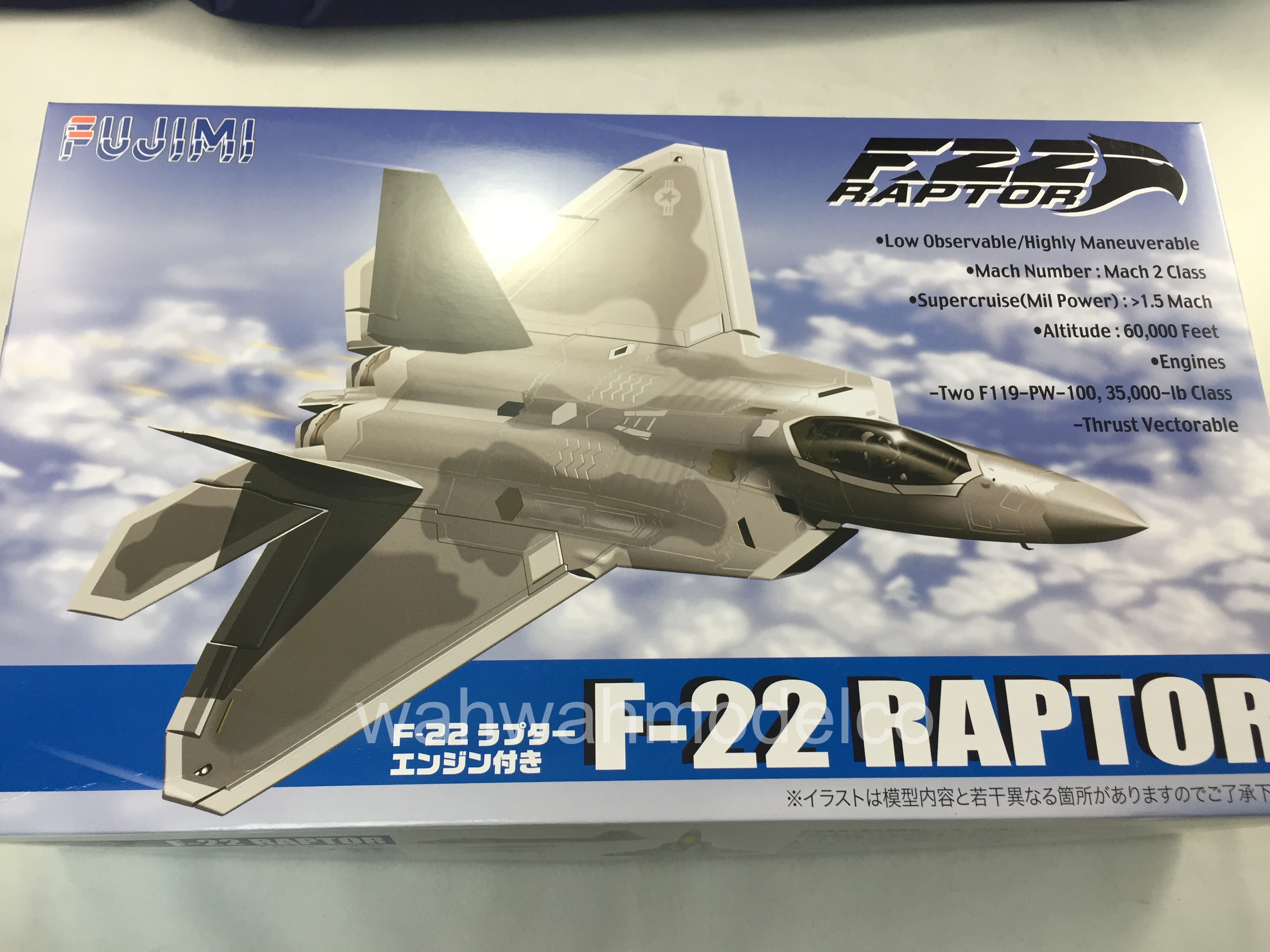fujimi-722221-bsk-1-172-f-22-raptor-wengine-model-kit/