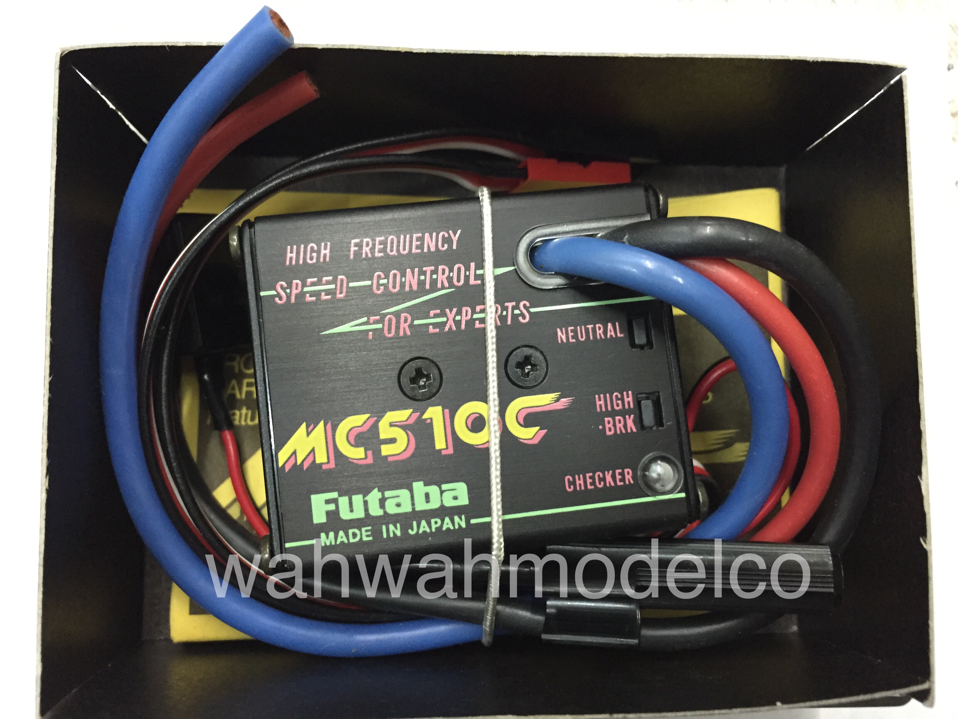 Futaba MC510C Forward only Programmable ESC - WAH WAH MODEL SHOP