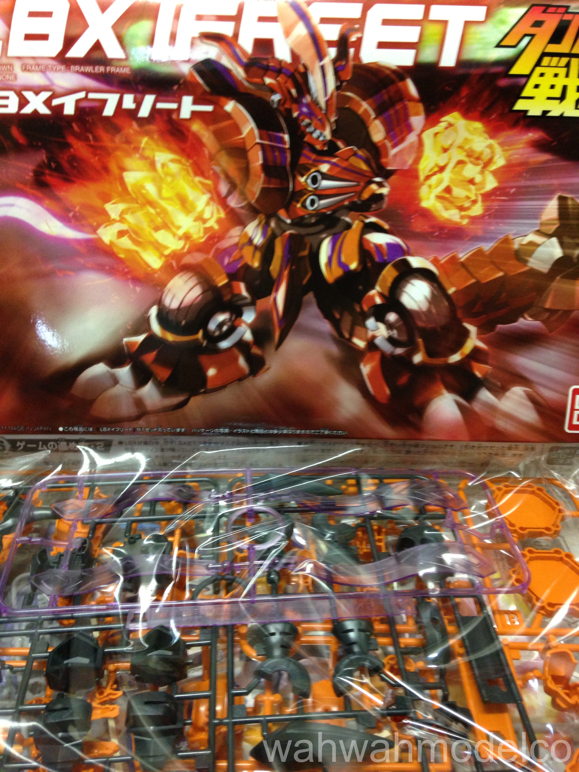 Bandai 167363 LBX 016 Ifreet (Plastic model) - WAH WAH MODEL SHOP