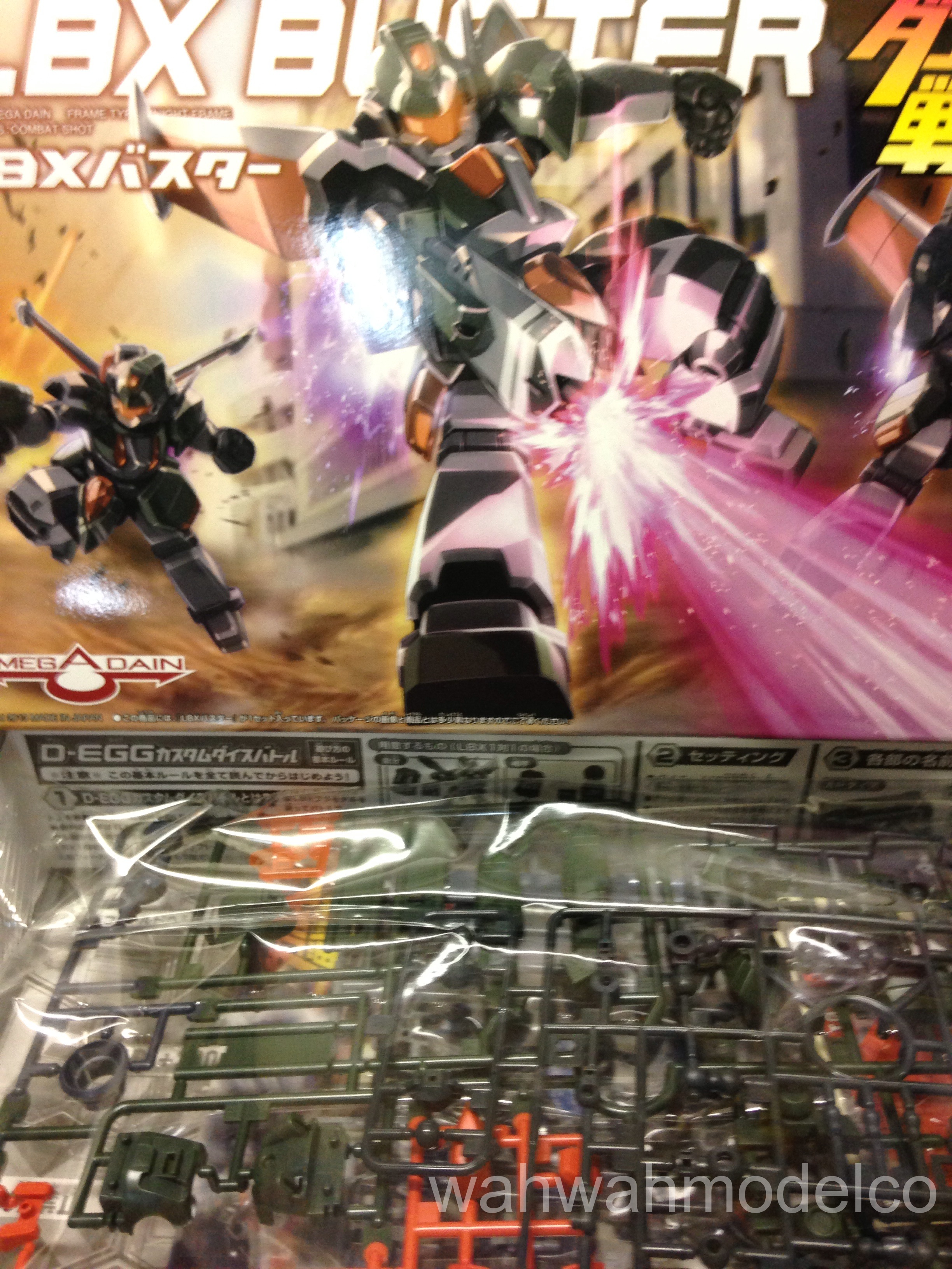 Bandai 181333 LBX 040 Buster - WAH WAH MODEL SHOP