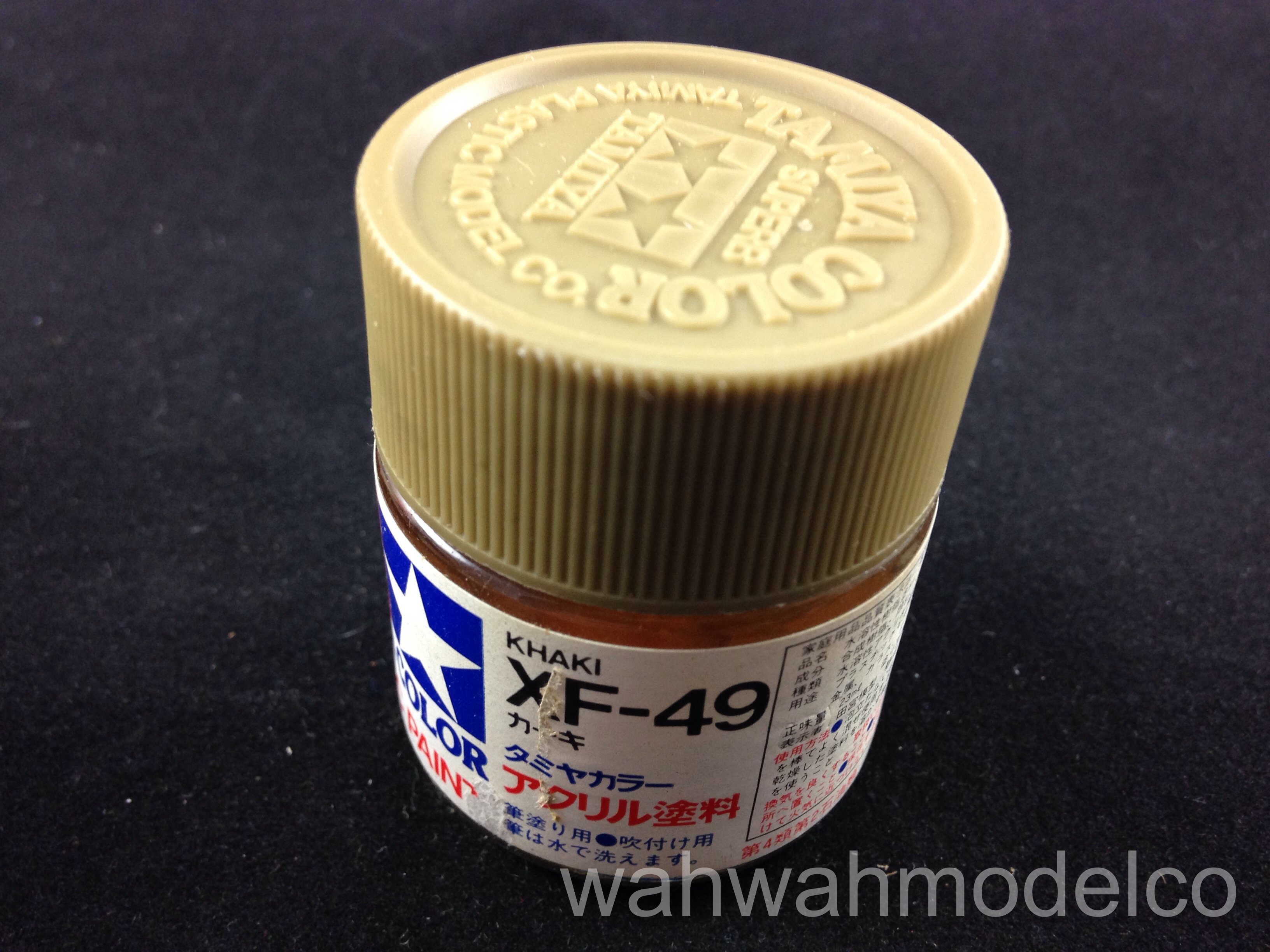 Tamiya 81349 Acrylic XF-49 Khaki - 23ml Bottle - WAH WAH MODEL SHOP