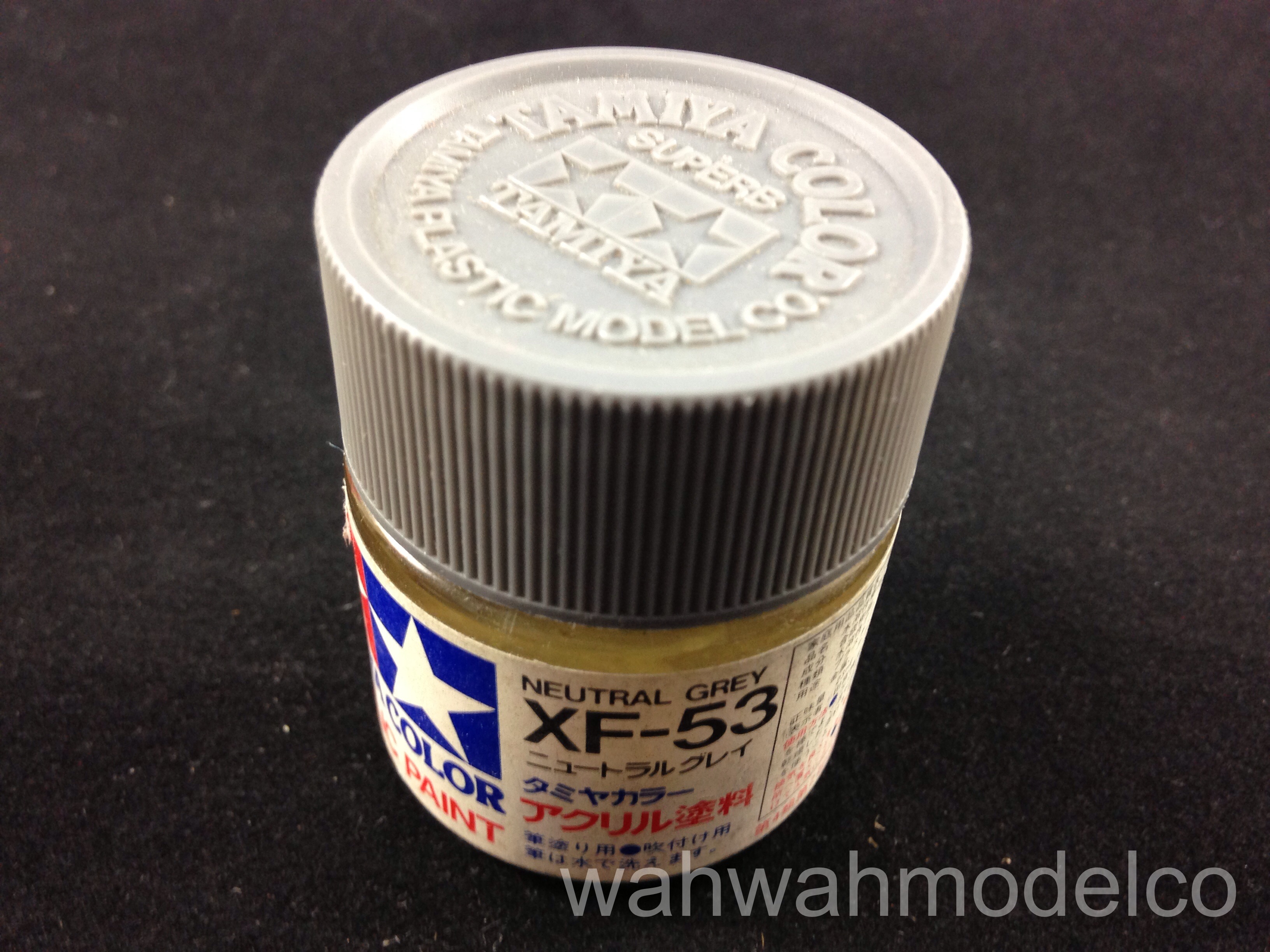 Tamiya 81353 Acrylic XF-53 Neutral Gray - 23ml Bottle - WAH WAH MODEL SHOP