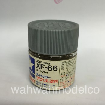 Tamiya 81366 Acrylic XF-66 Light Gray - 23ml Bottle - WAH WAH MODEL SHOP