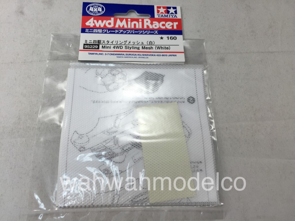 Tamiya 95229 1/32 JR Mini 4WD Styling Mesh White