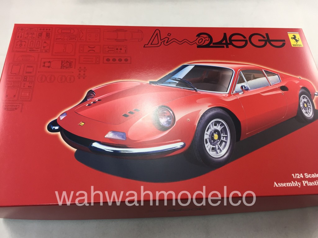Fujimi 126234 RS-101 Ferrari Dino 246GT 1/24 Model Kit - WAH WAH MODEL SHOP
