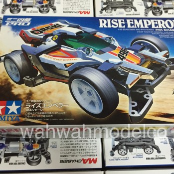 TAMIYA 18643 Mini 4WD 1/32 JR Rise-Emperor -JH MA Chassis - WAH WAH ...