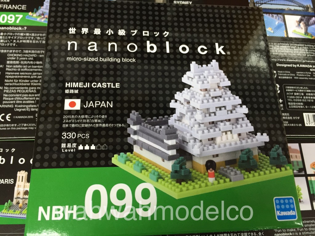 Kawada NBH-099 Nanoblock Himeji Castle - WAH WAH MODEL SHOP