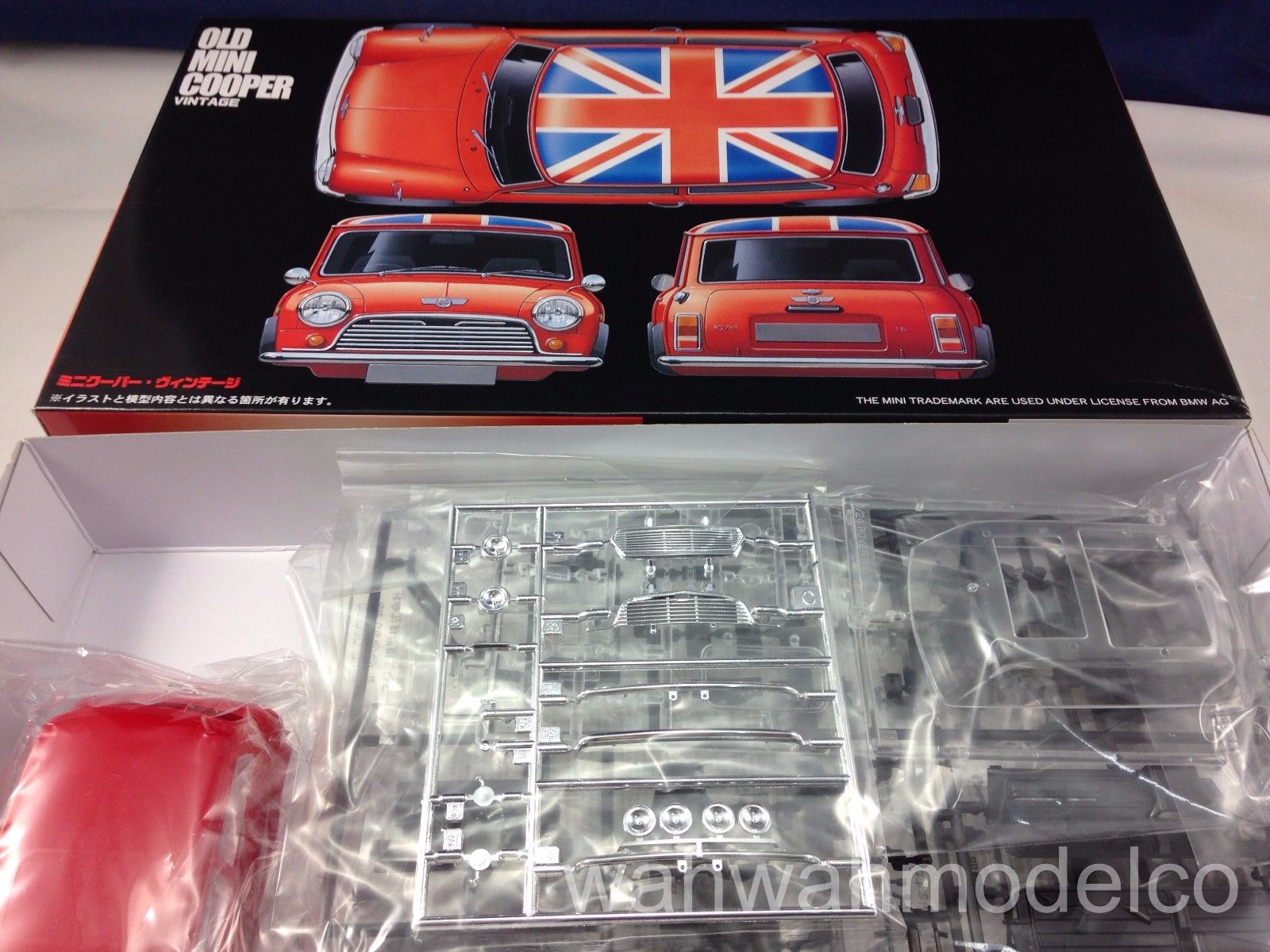 Fujimi 122205 1/24 RS-37 Rover Mini Vintage - WAH WAH MODEL SHOP