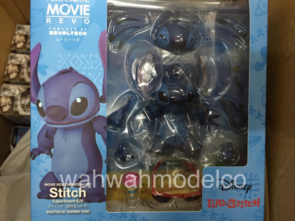 Kaiyodo Movie Revo (Revoltech) Series No. 003 Disney Stitch Figure ...