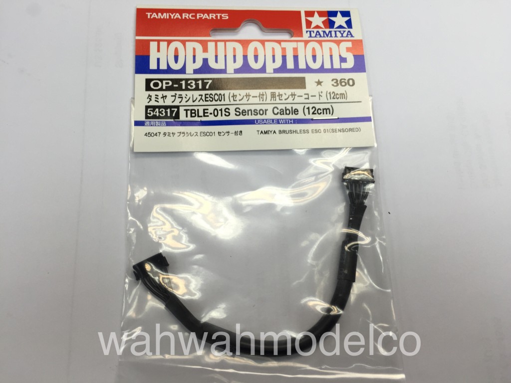 Tamiya 54317 RC 120mm Sensor Cable - TBLE-01S Brushless