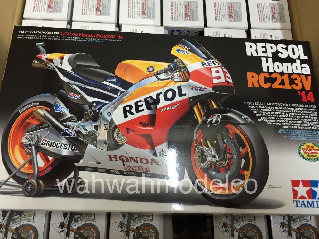 Tamiya 14130 1/12 Repsol Honda RC213V '14 - WAH WAH MODEL SHOP