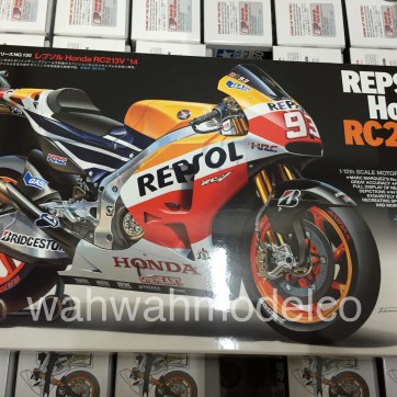 Tamiya 14130 1/12 Repsol Honda RC213V '14 - WAH WAH MODEL SHOP