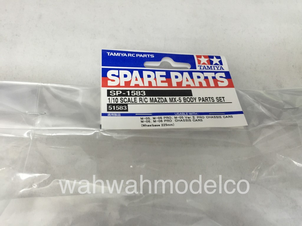 Tamiya 51583 1/10 RC Car Mazda MX-5 Miata ND Body Set M-Chassis Spare Parts