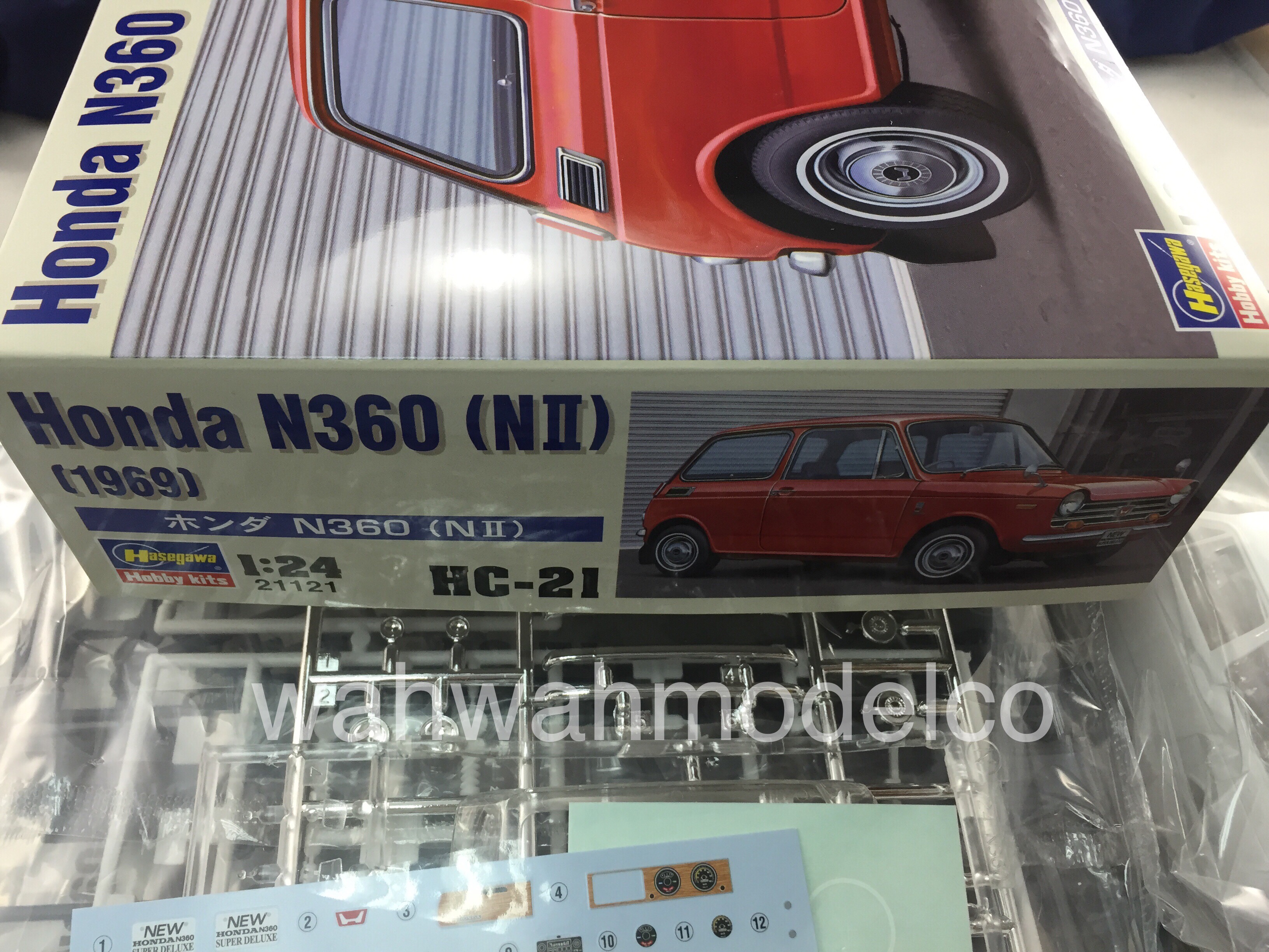 Hasegawa 21121 HC-21 Honda N360 (N2)