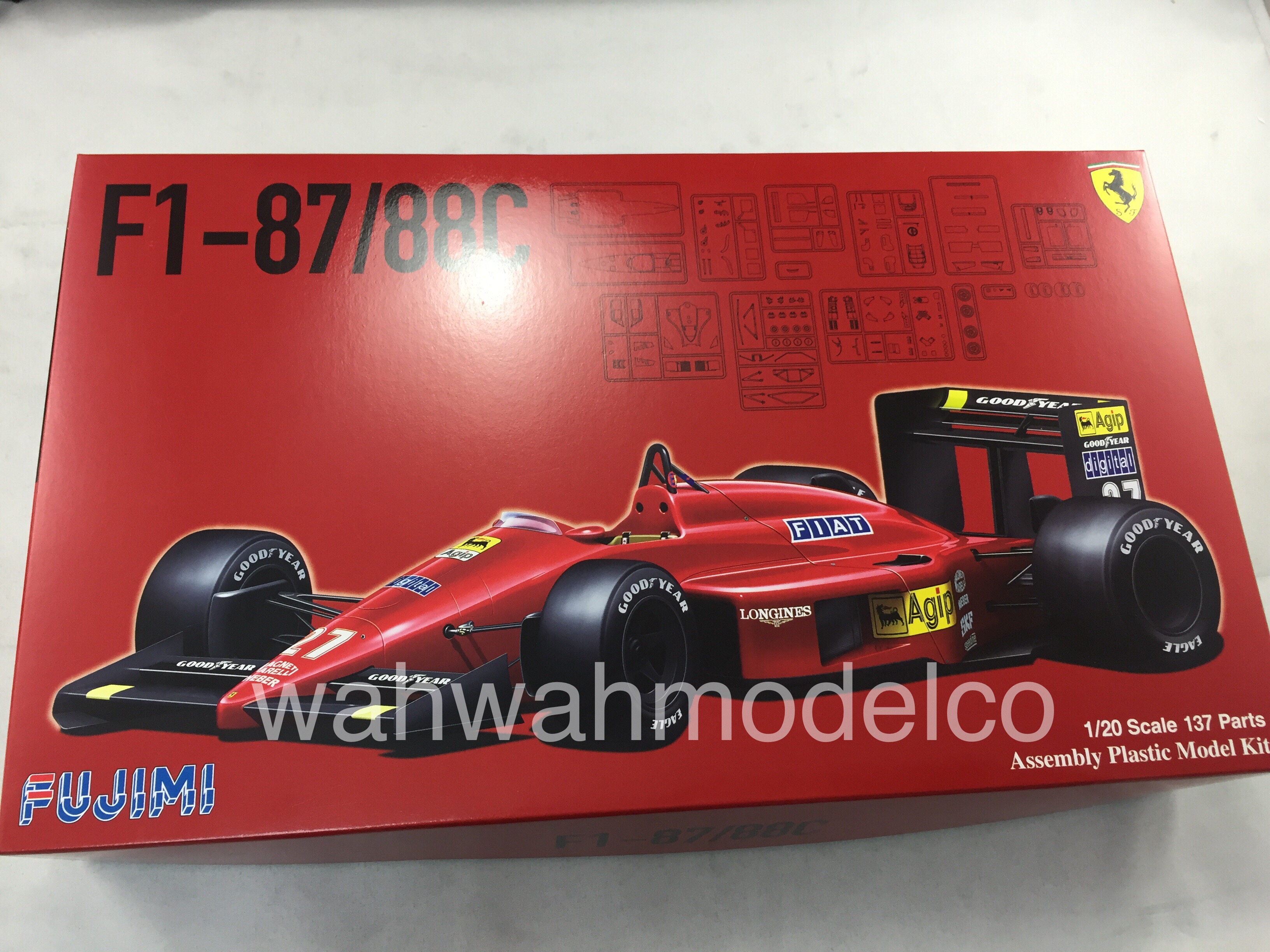 Fujimi 091983 1/20 GP06 F1 Ferrari F1-87/88C Japan/ Italy GP