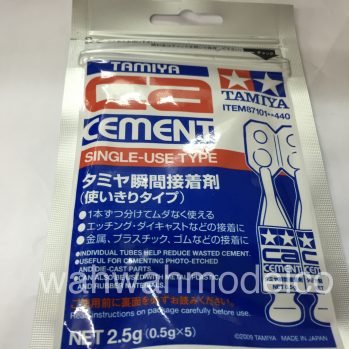 Tamiya 87101 CA Cement (Single-Use Type)