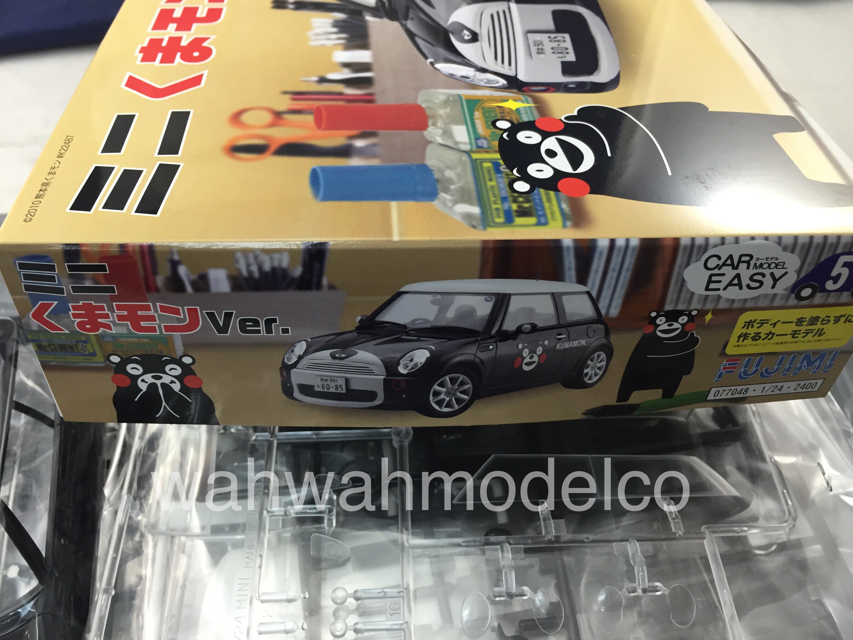 1/24 CAR model EASY series No.5 Mini Cooper S kumamon Ver. 077048