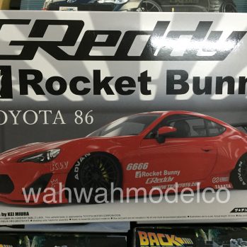 Aoshima 50934 ZN6 TOYOTA 86 Greddy & Rocket Bunny Enkei Ver. 1/24 scale kit