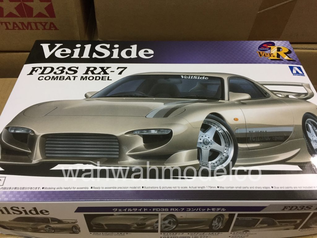 Aoshima 07228 Mazda RX-7 FD3S VeilSide Combat Model