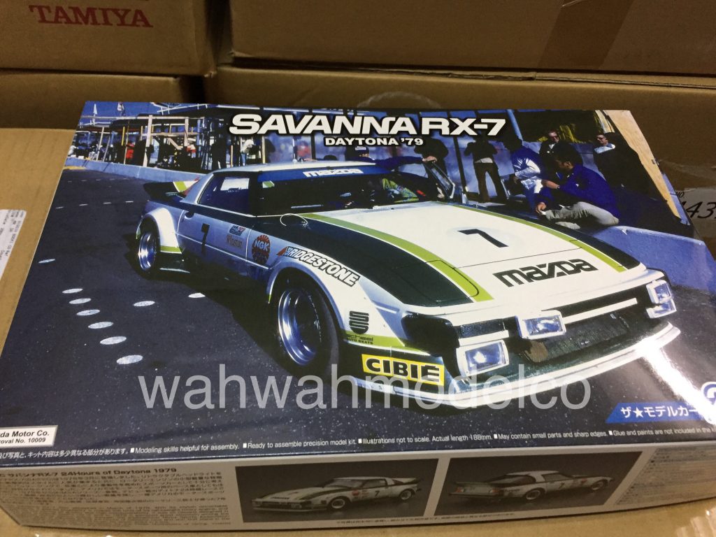 Aoshima 52297 The Model Car 22 MAZDA SA22C RX-7 Daytona '79 1/24 scale kit