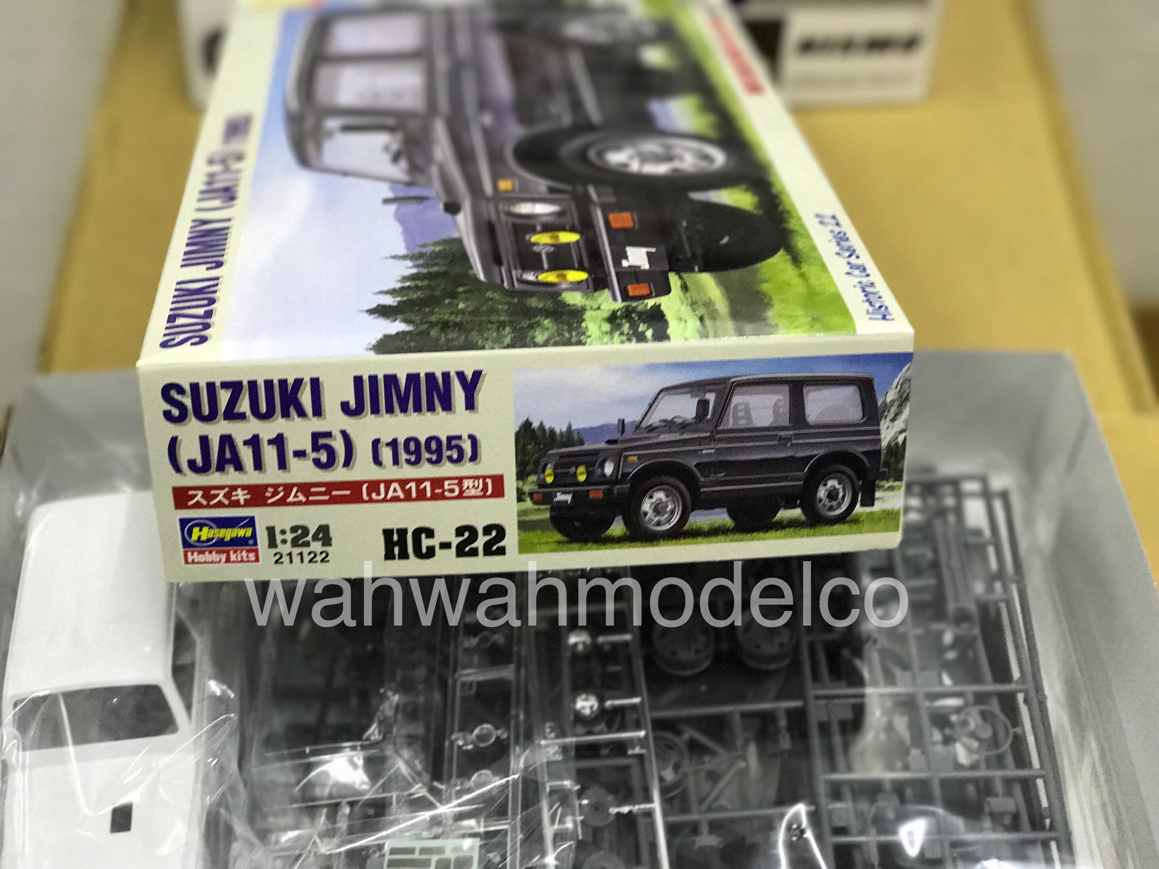 Hasegawa HC-22 Suzuki Jimny (Type JA11-5) 1/24 Scale Kit