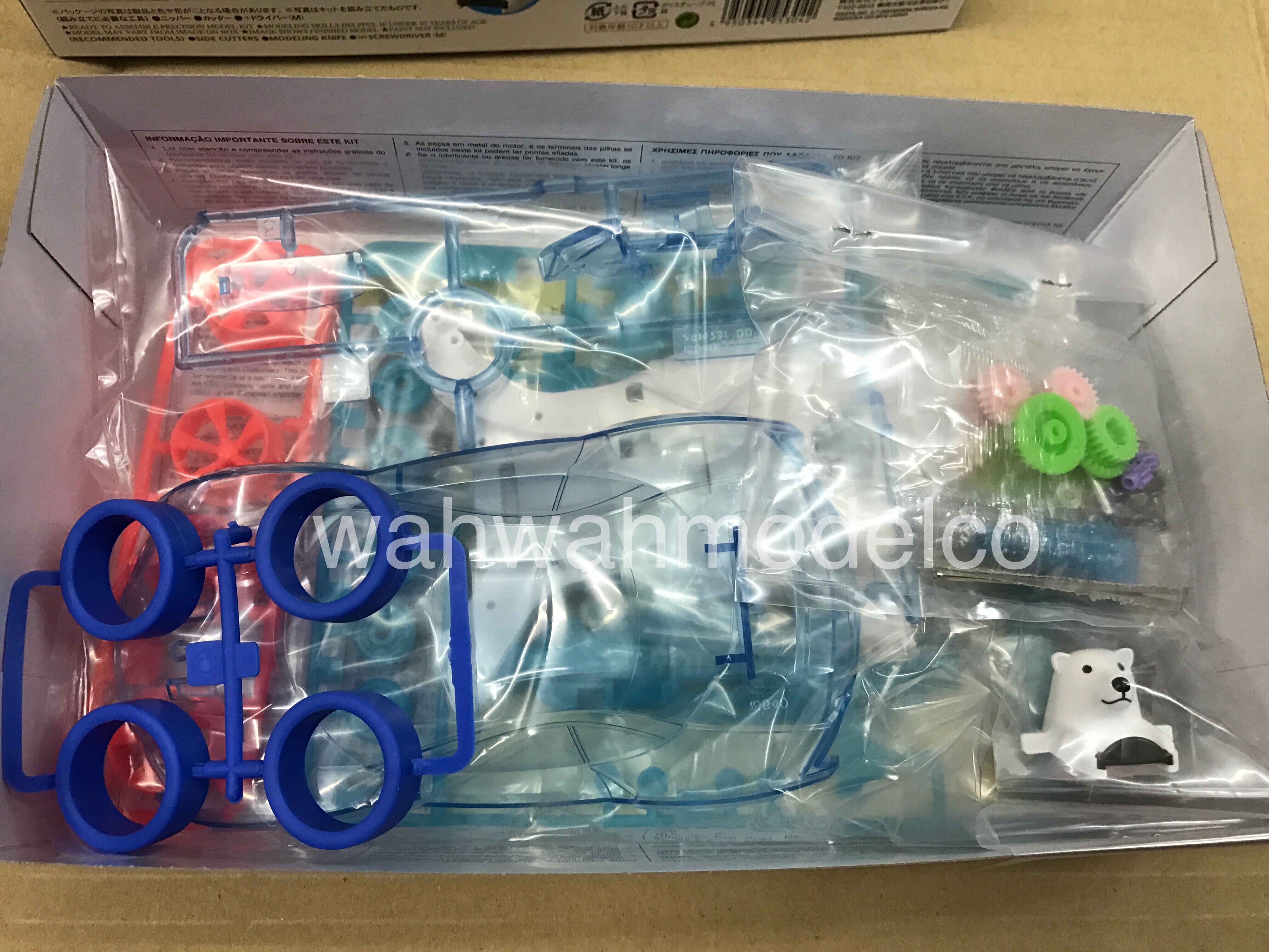 Tamiya 95304 1/32 Mini 4WD JR Shirokumakko GT - MA Chassis Kit