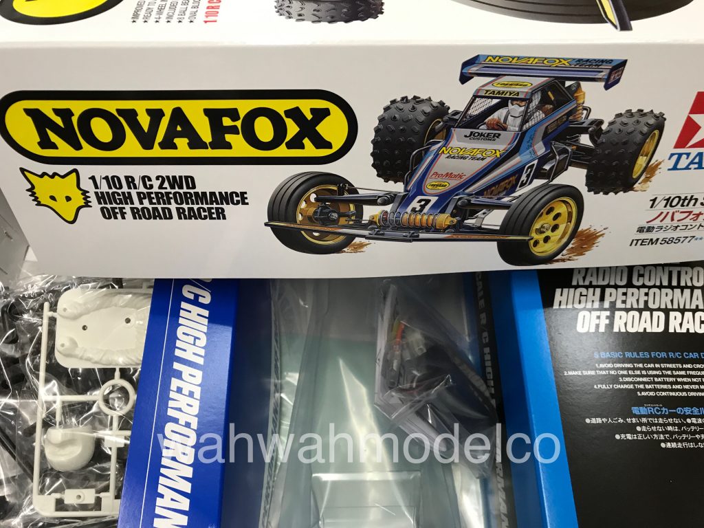 Tamiya 58577 1/10 RC Novafox 2WD Off Road Buggy