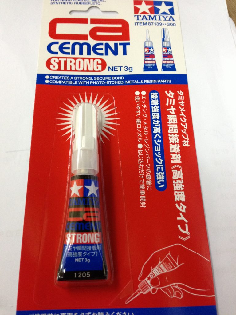 Tamiya 87139 Model Paints & Finishes CA Cement (Stong) Net 3g