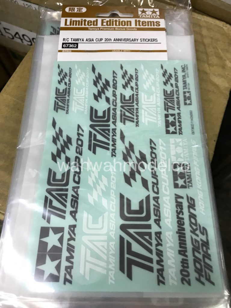 Tamiya 67362 TAC 20th stickers