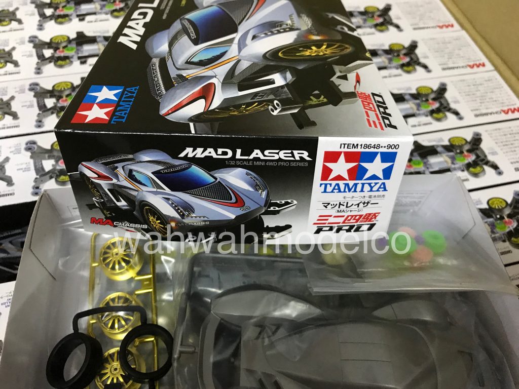 Tamiya 18648 1/32 Mini 4WD JR Mad Laser - MA Chassis Kit