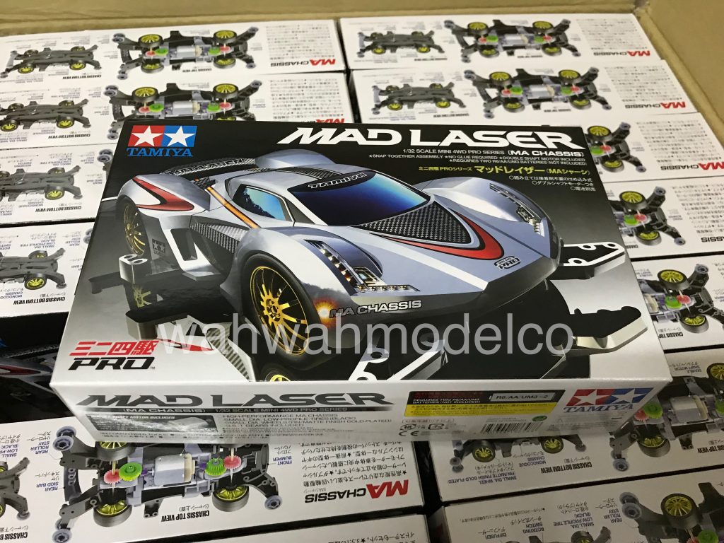 Tamiya 18648 1/32 Mini 4WD JR Mad Laser - MA Chassis Kit