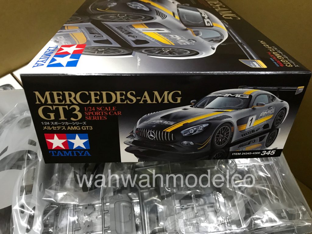 Tamiya 24345 1/24 Scale Model Sports Car Kit Mercedes-Benz AMG GT3 2016