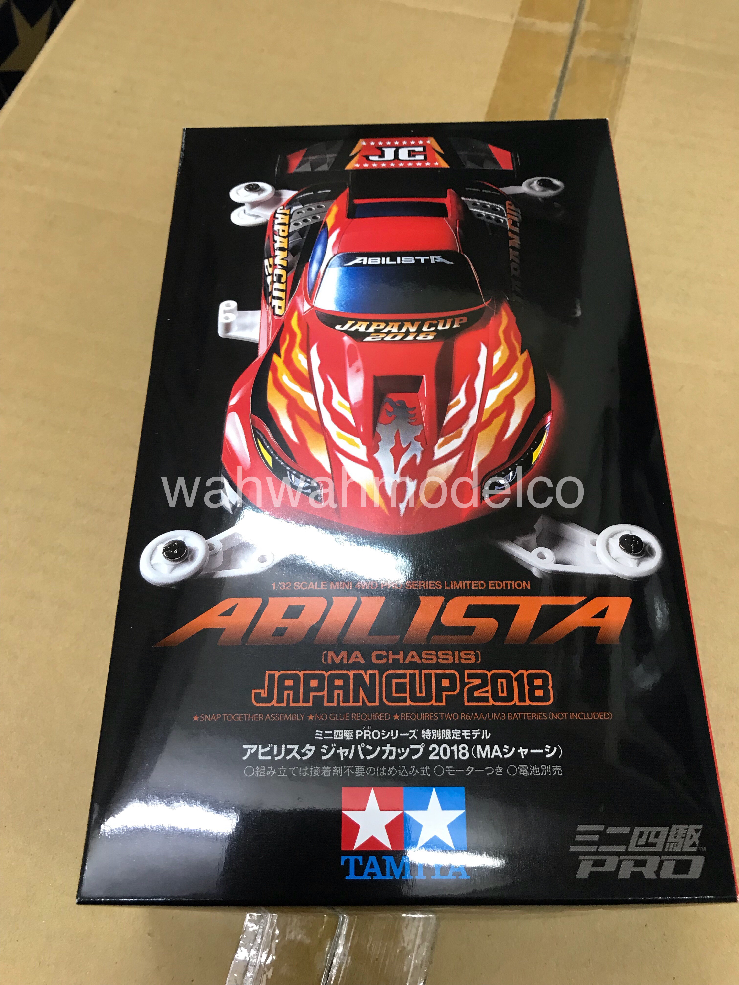 Tamiya 95109 1/32 Mini 4WD JR Abilista J-Cup '18 - MA Chassis Kit
