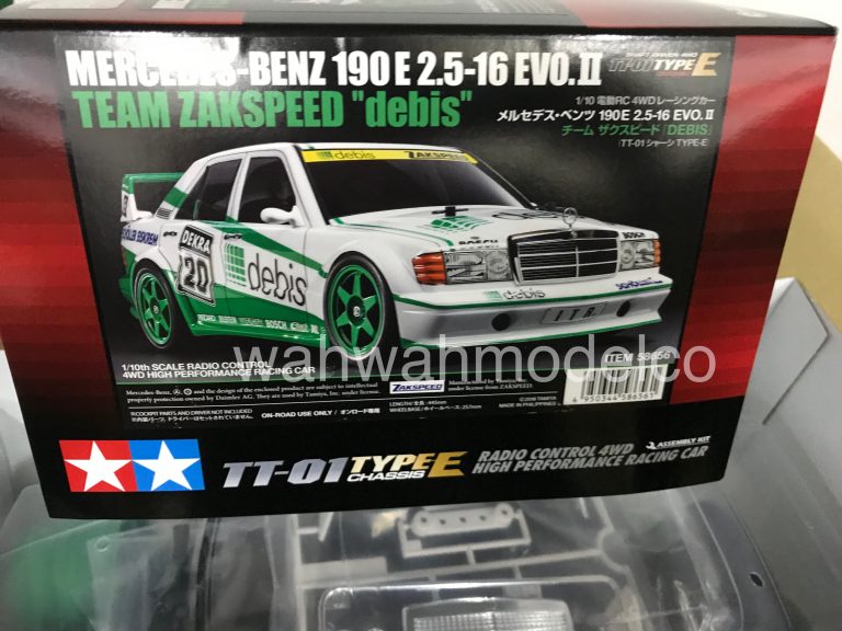 Tamiya 58656 1/10 DEBIS Mereceds Benz 190E Evo II DTM w/ESC